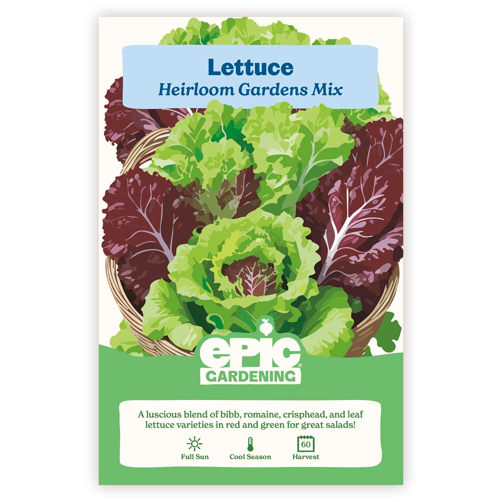 Heirloom Gardens Mix Lettuce – Epic Gardening