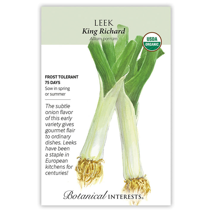 King Richard Leek Seeds – Epic Gardening