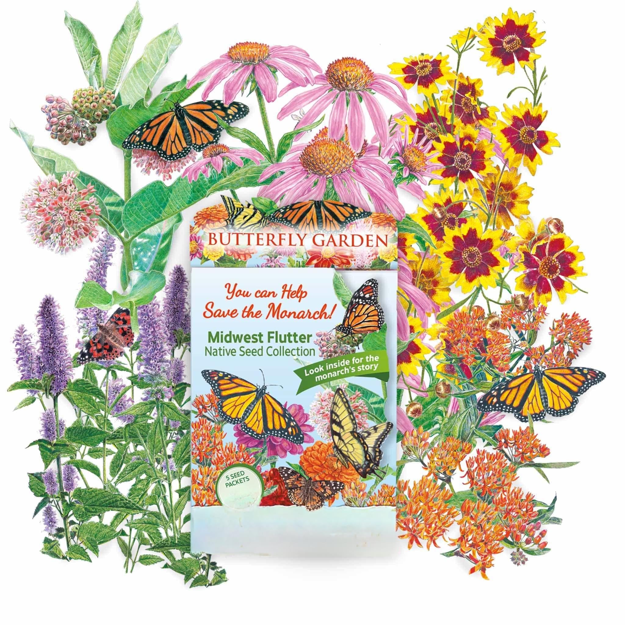 Midwest Flutter Butterfly Gift Set – Epic Gardening